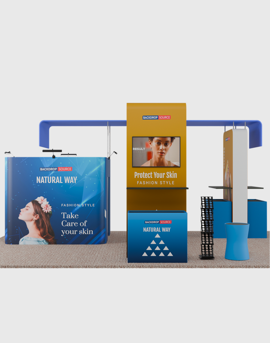 Modular Booth Kit 6x6m – Effortless Event Impact & Setup