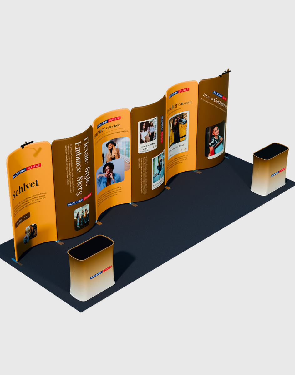 Transform Trade Shows: Portable Exhibit 3x6m, Easy Setup