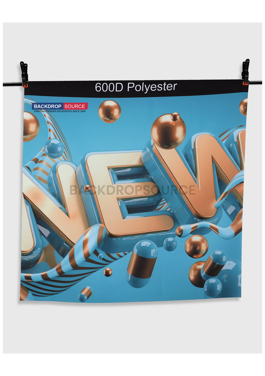 Premium Custom Eco 600D Polyester Backdrops – Vibrant Print
