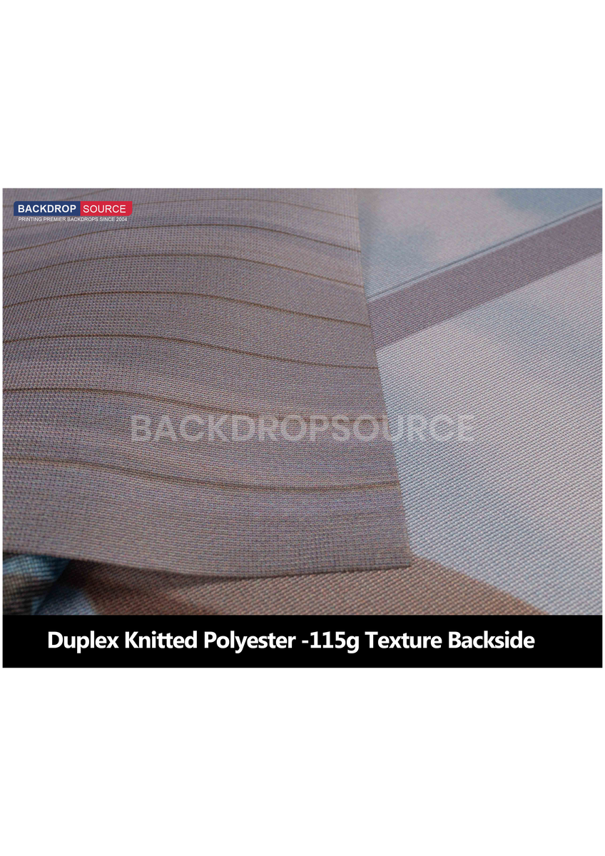 Duplex Knitted Polyester (115GSM) | Backdropsource NZ