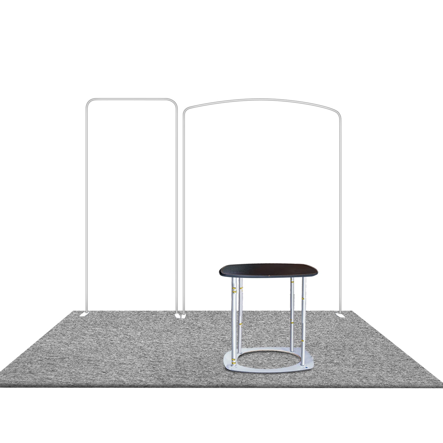 3m Wide Premium Modular Exhibition Booth Kit Display – Backdropsource ...