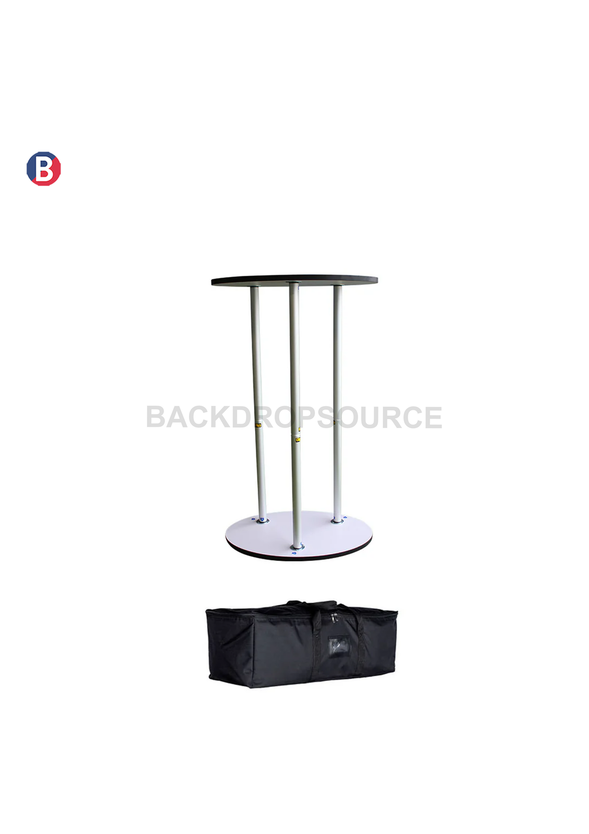 Oval Fabric Display Counter for Exhibitions – Backdropsource NZ