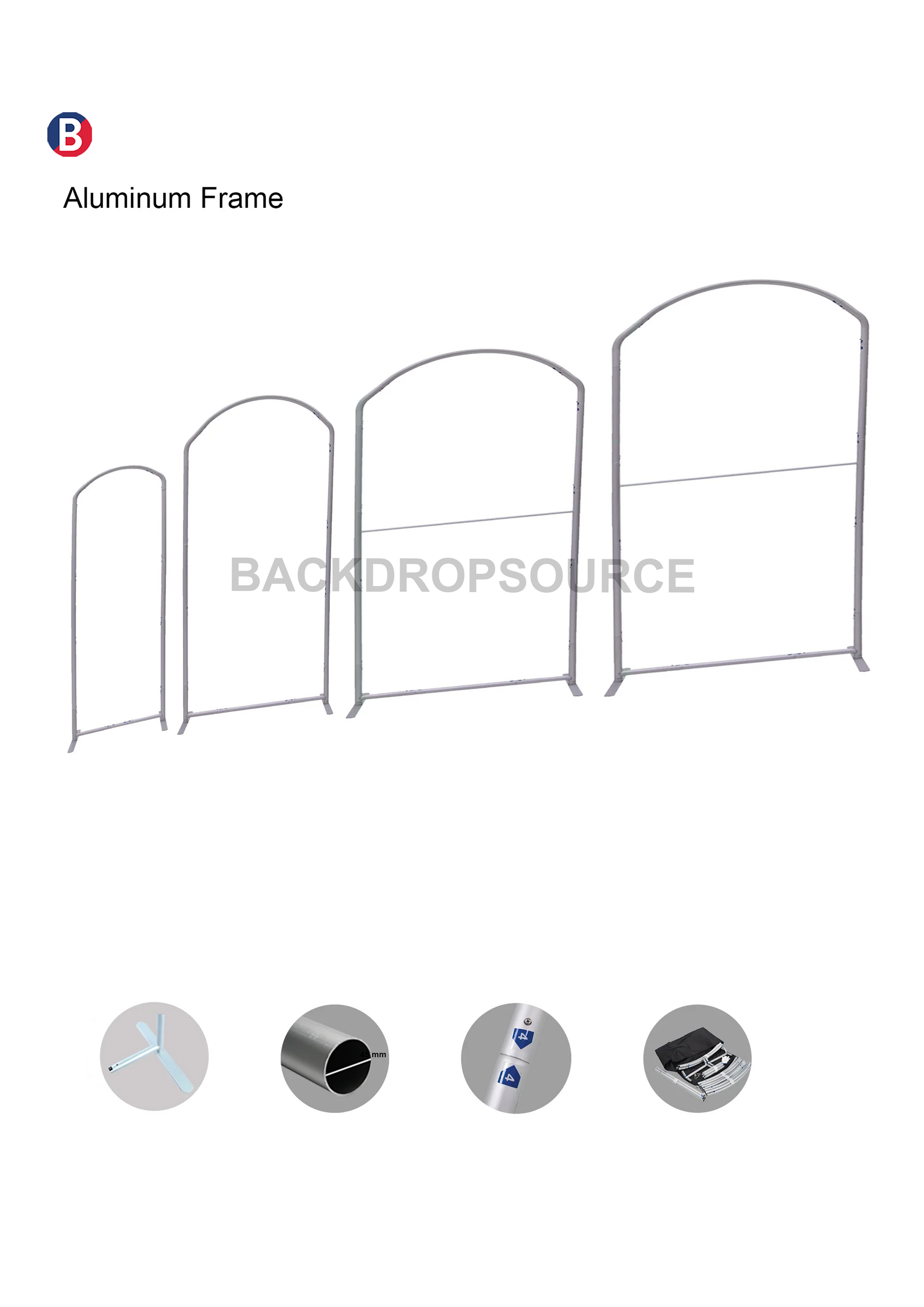 Portable Exhibit Display - Rampant arc | Backdropsource NZ
