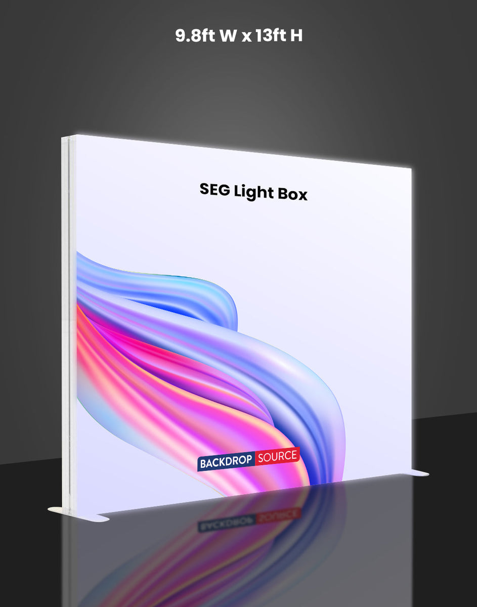 Over Size SEG Light Box Display - 4m H – Backdropsource NZ