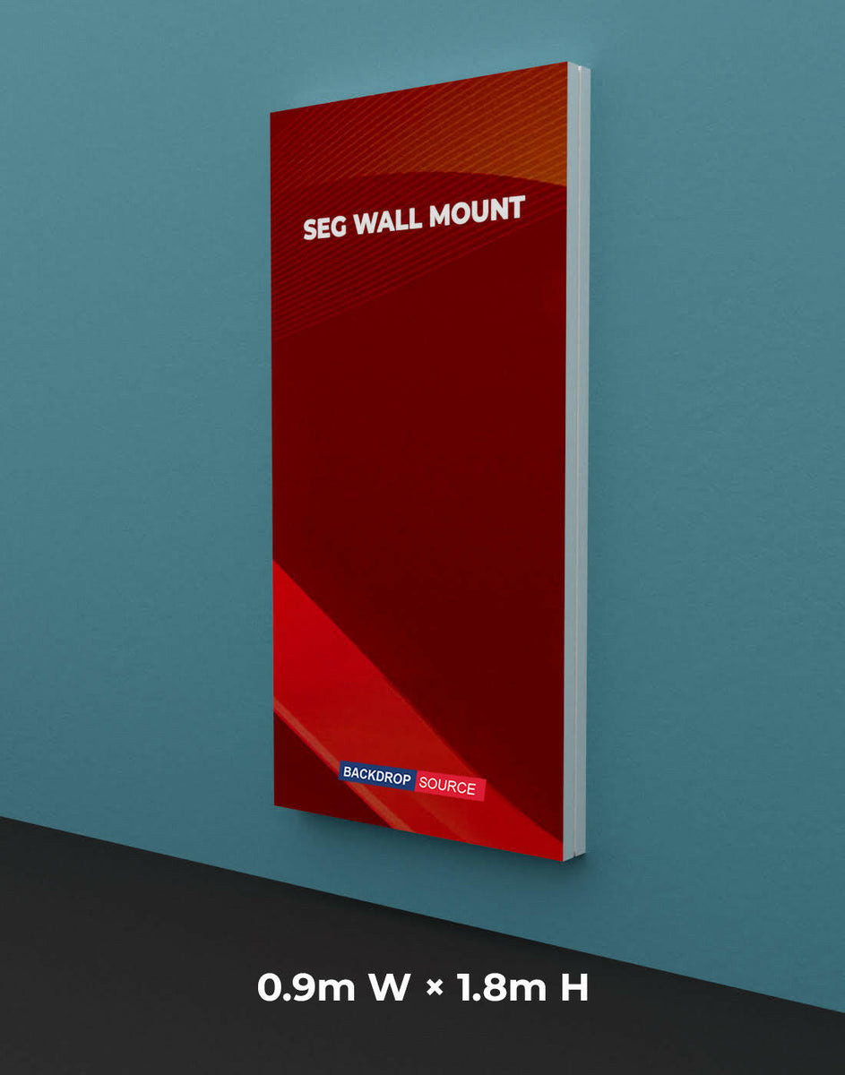 Stunning Wall-Mounted SEG Fabric Display -Elevate Your Space
