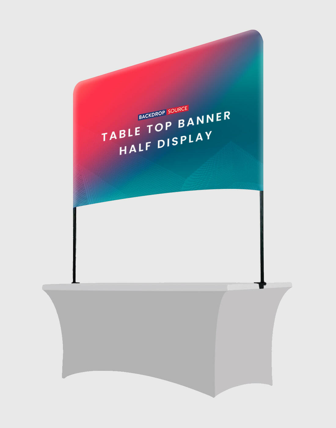Custom Fabric Printed Promotional Tablecloth Covers – Backdropsource NZ