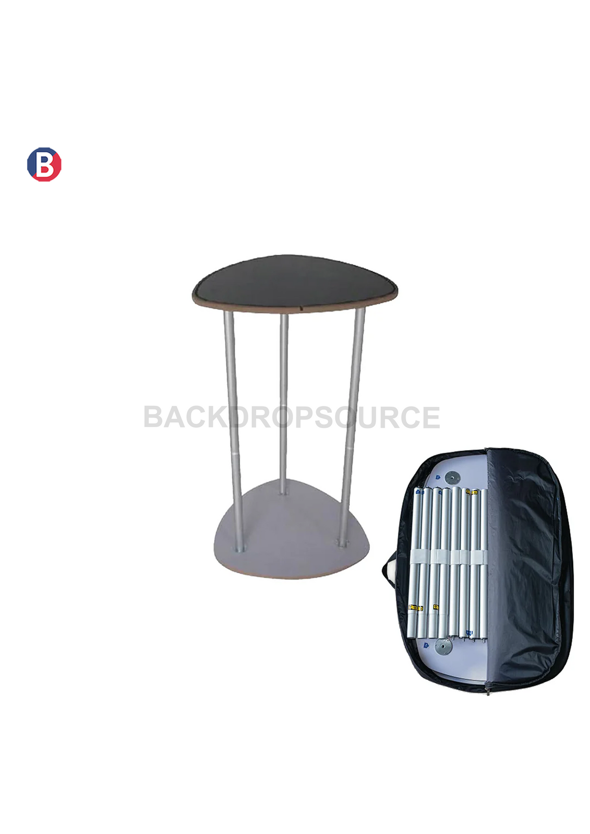 Triangle Stretch Fabric Display Counters – Backdropsource NZ