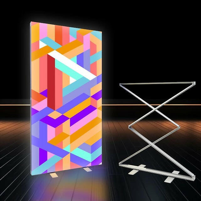 Portable SEG Light Box Stand – Boost Event Impact Instantly