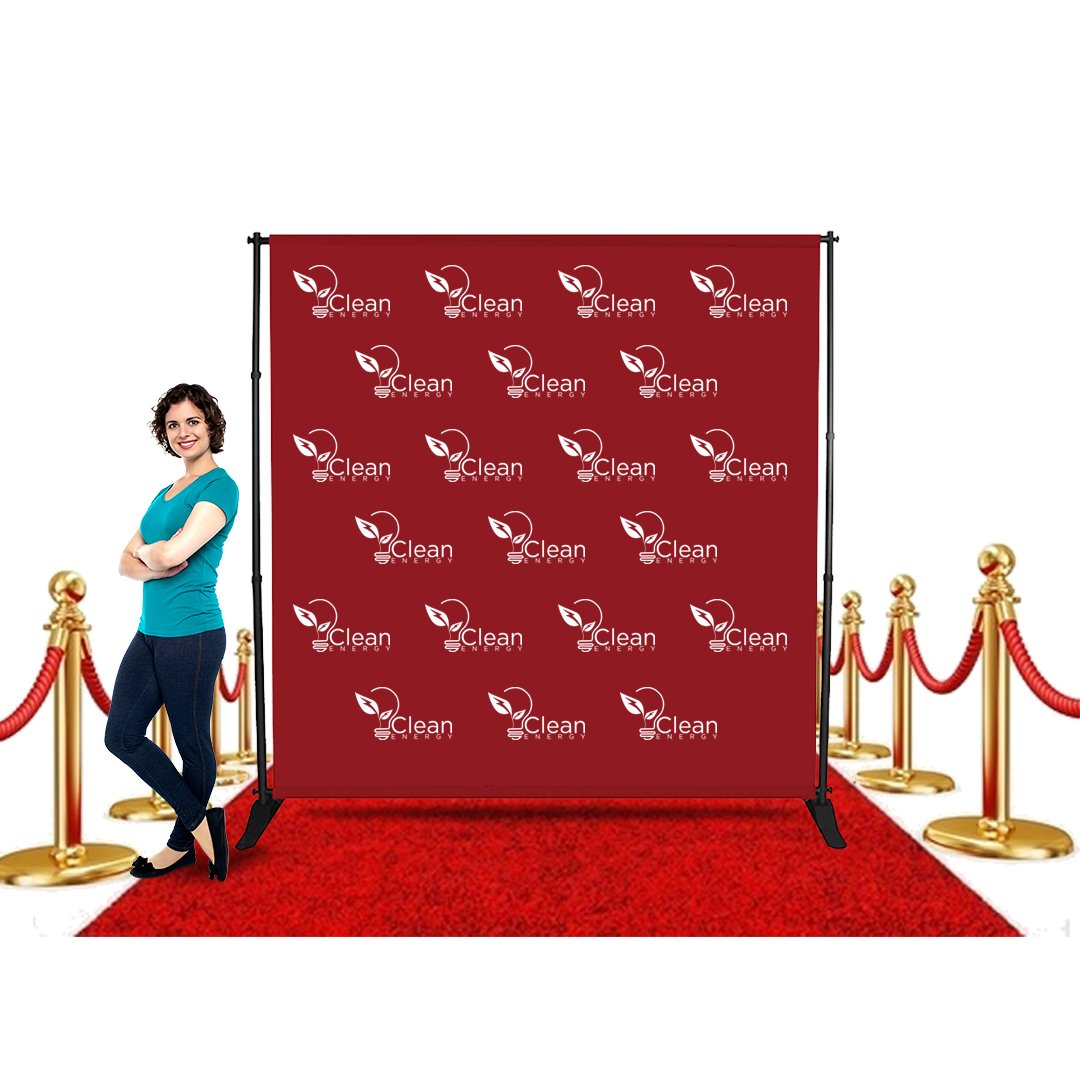 Step and Repeat Backdrop | Press Conference | Red Carpet ...