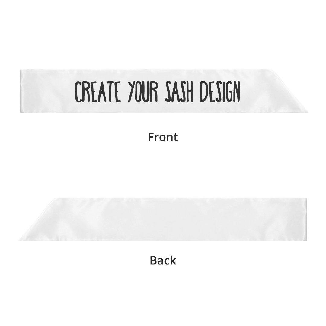 Custom Printed Sashes | Backdropsource NZ