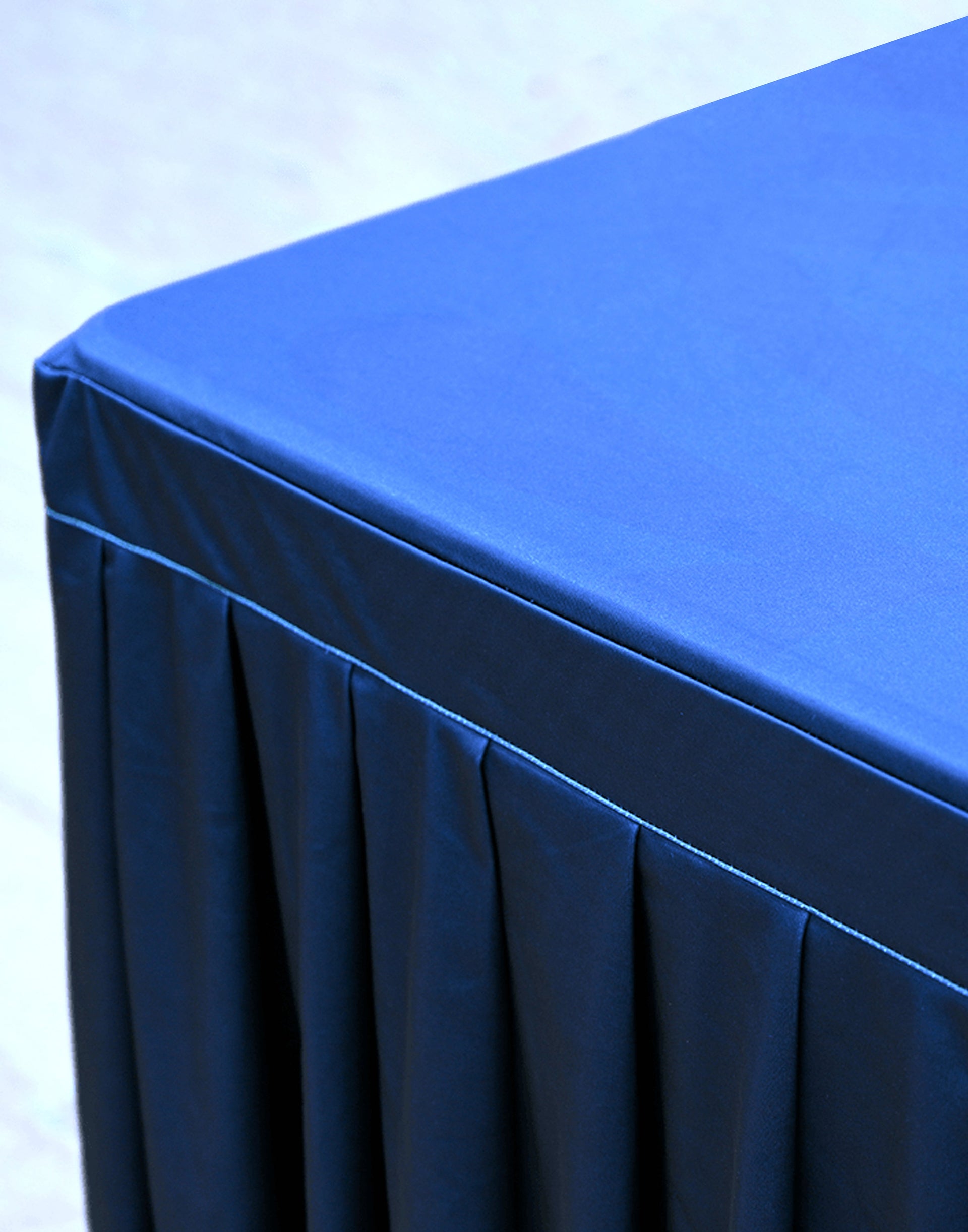 Custom Fitted Table Skirts with Top – Backdropsource New Zealand